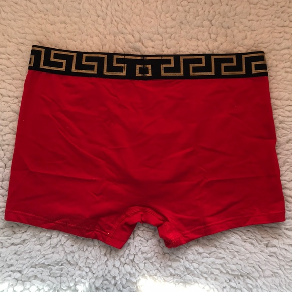 Versace | Underwear & Socks | Versace Mens Underwear Red Hot Color 2xl Nwt | Poshmark
